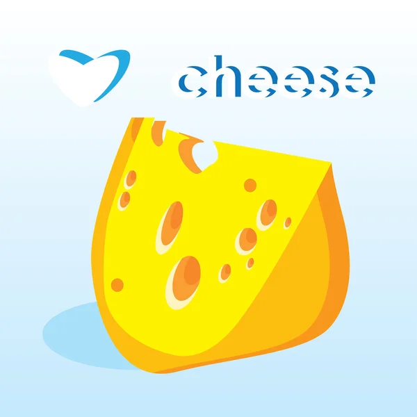 Pieces Of Cheese. love Cheese card Stock Vector Image by ©realmcoy ...