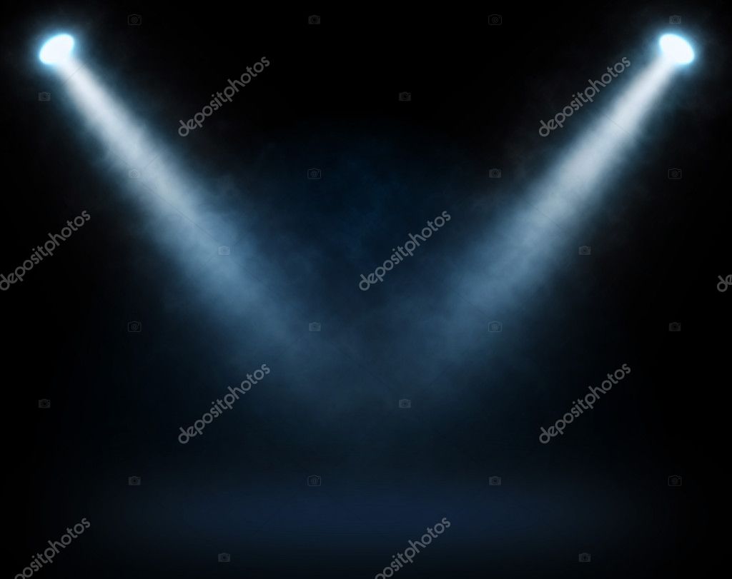 Blue spotlights Stock Photo by ©Molodec_ 15754095