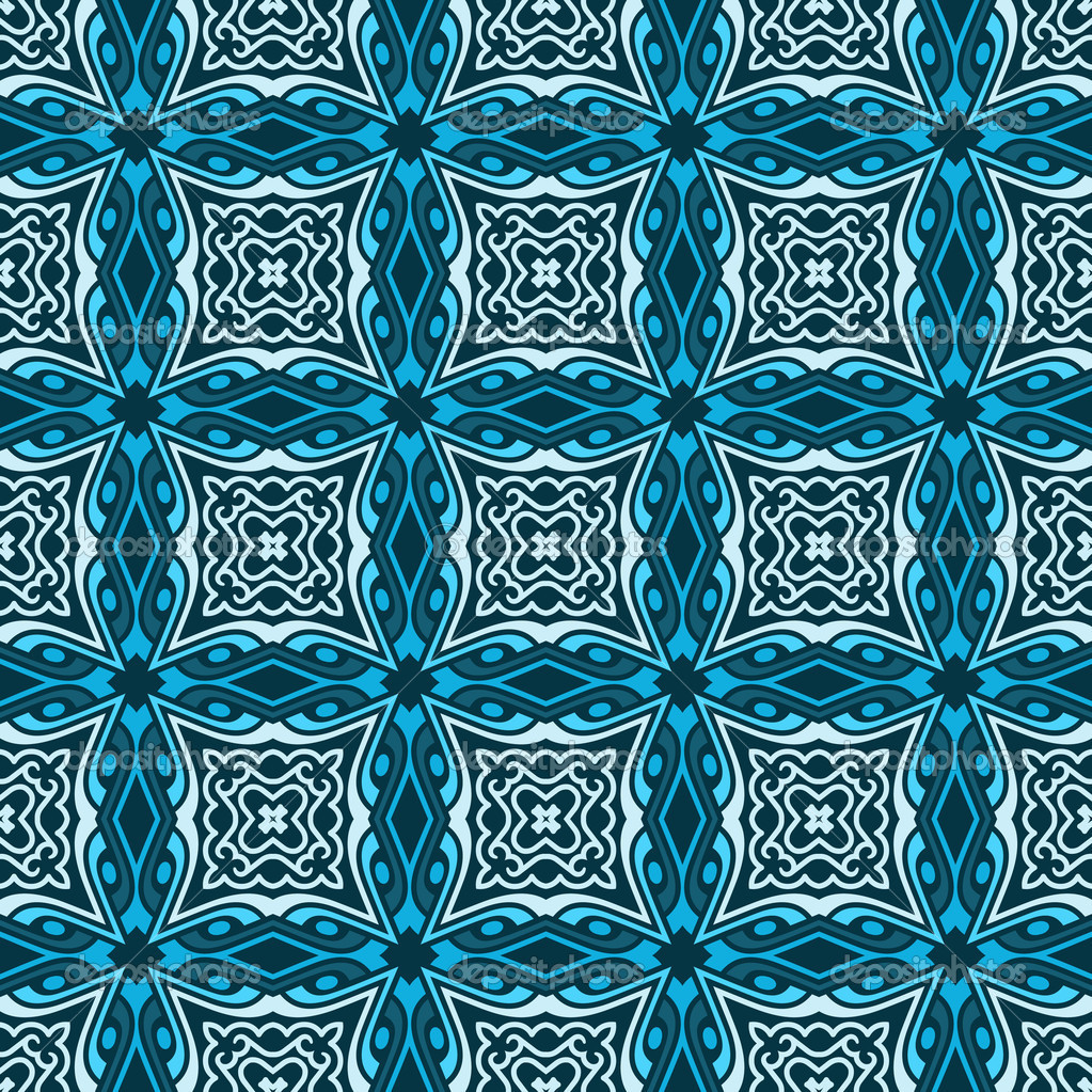 Vintage wallpaper pattern seamless background. Vector. Stock Vector by ...