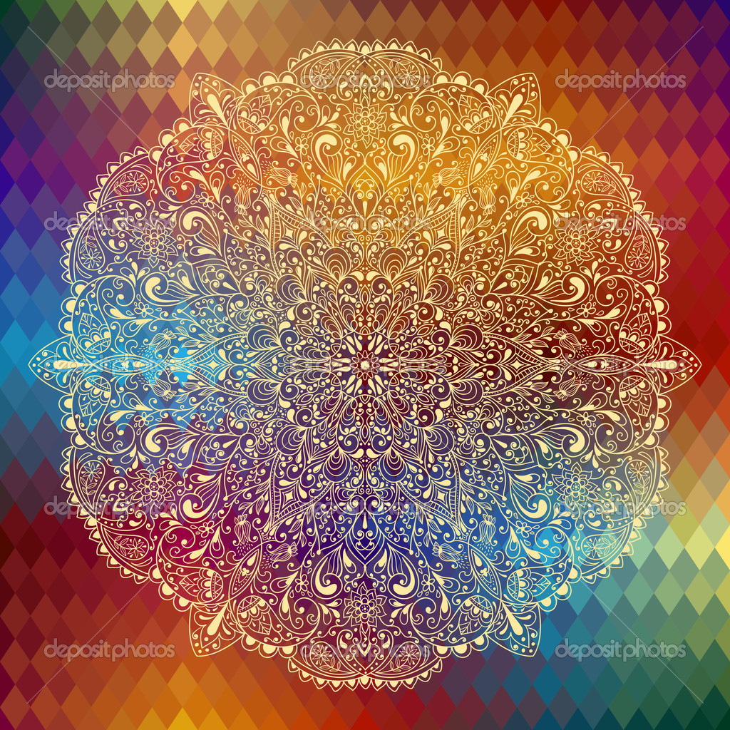 Vector highly detailed floral pattern Stock Vector by ©makarova.alex ...