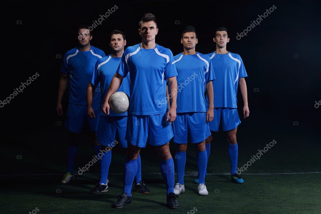 Soccer players team — Stock Photo © .shock #16771243