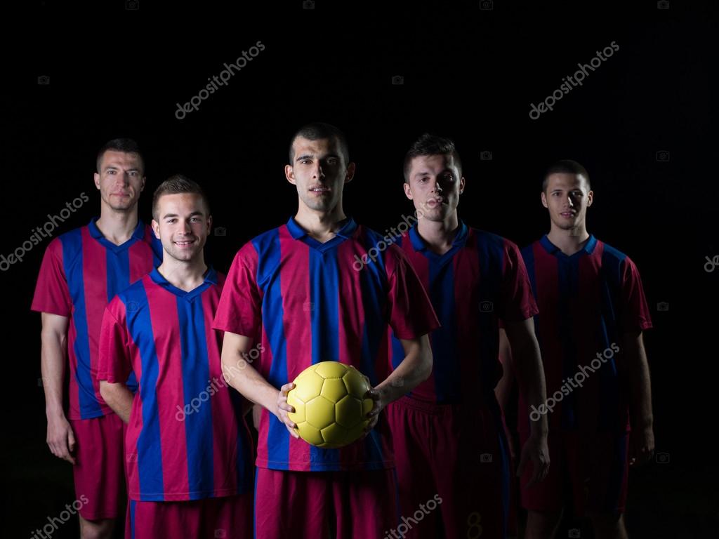 Soccer players team Stock Photo by ©.shock 46096405