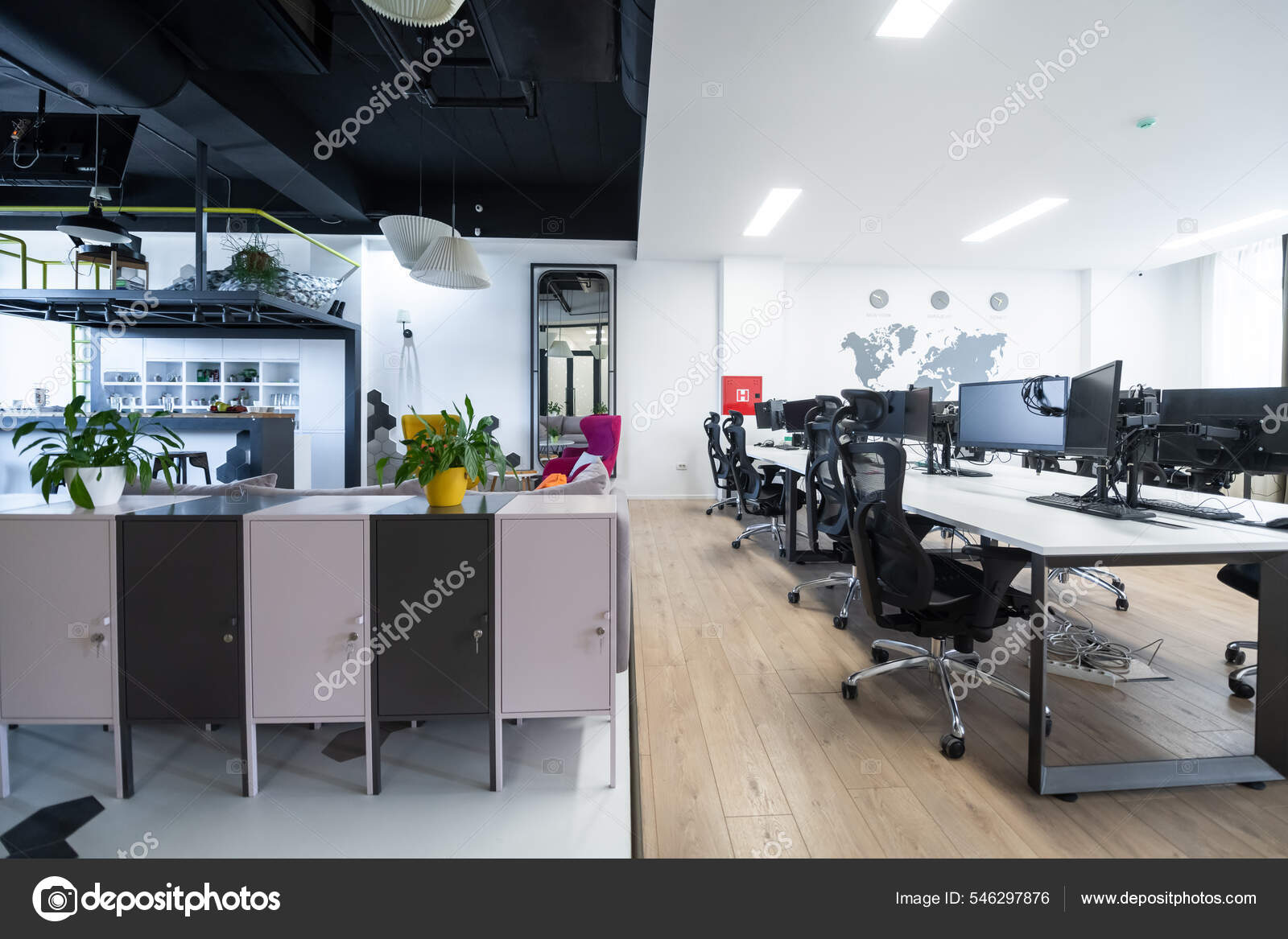 Empty Startup Office