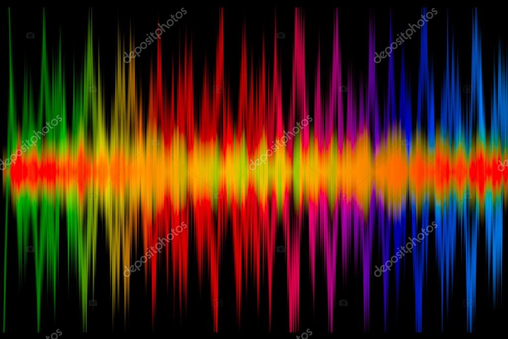 Colorful Music Graph — Stock Photo © NataliGlado #15716881
