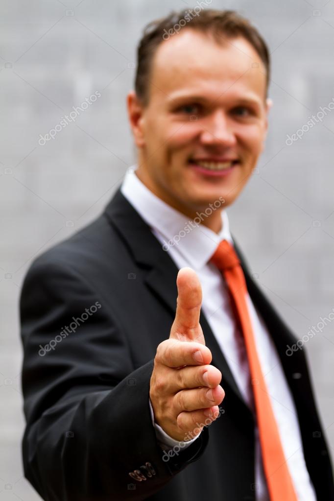 Businessman — Stock Photo © digoarpi #13912007