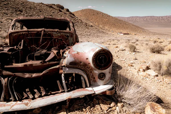 Abandoned Cars In Desert