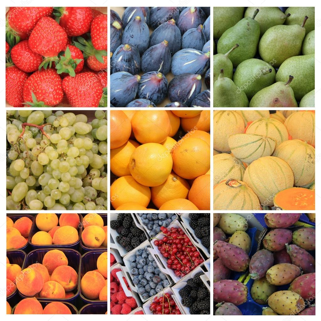 Fruit collage Stock Photo by ©portosabbia 14604437