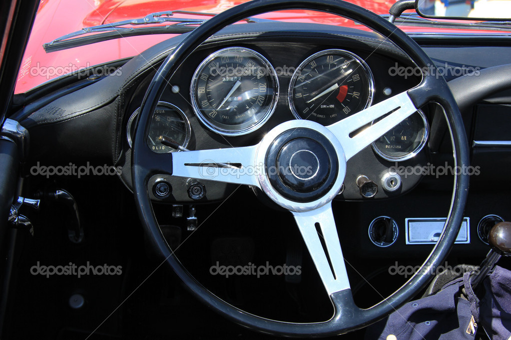 Classic car dashboards | Classic car dashboard — Stock Photo ...