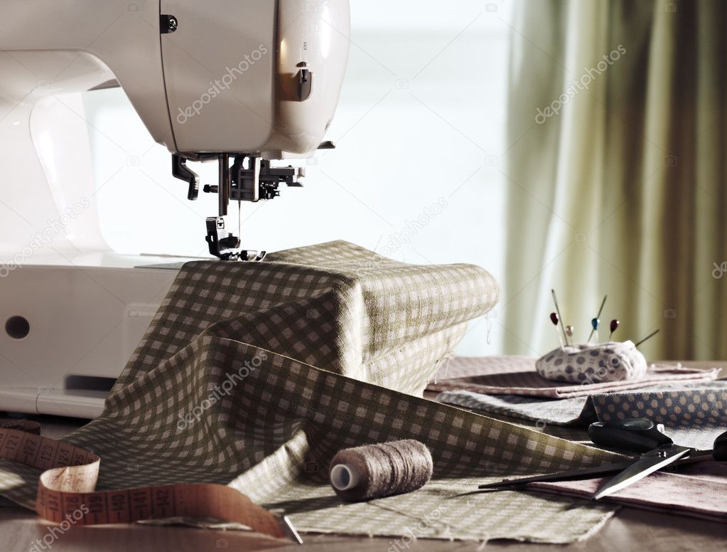 Sewing machine — Stock Photo © _ella_ #13376221