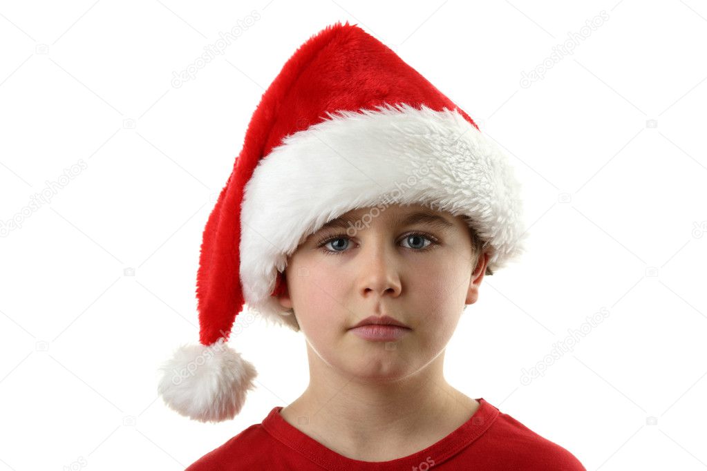 Young boy as Santa Claus Stock Photo by ©gbh007 32748391