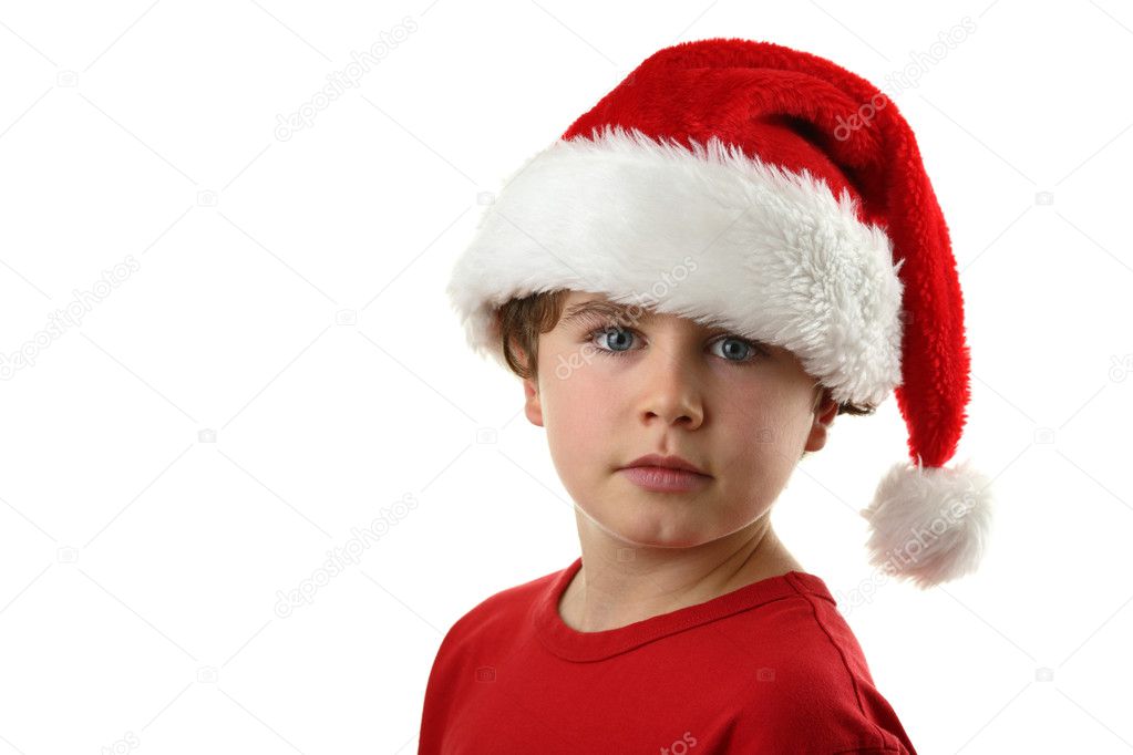 Young boy as Santa Claus Stock Photo by ©gbh007 32748631
