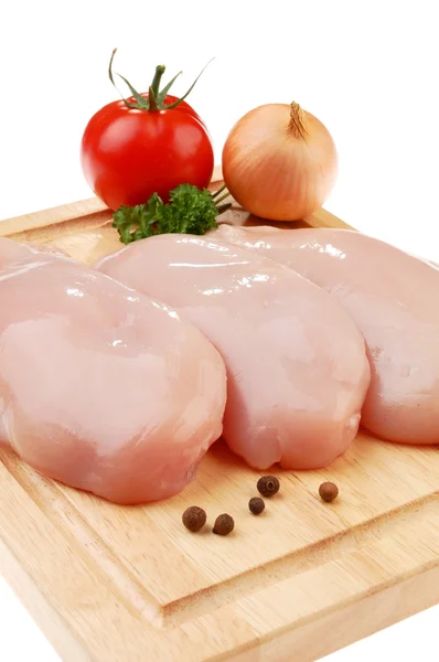 Fresh raw chicken breasts Stock Photo by ©gbh007 1780128