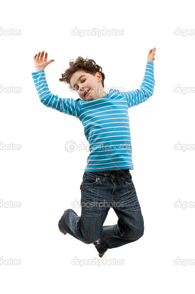 Boy jumping Stock Photo by ©gbh007 32823385