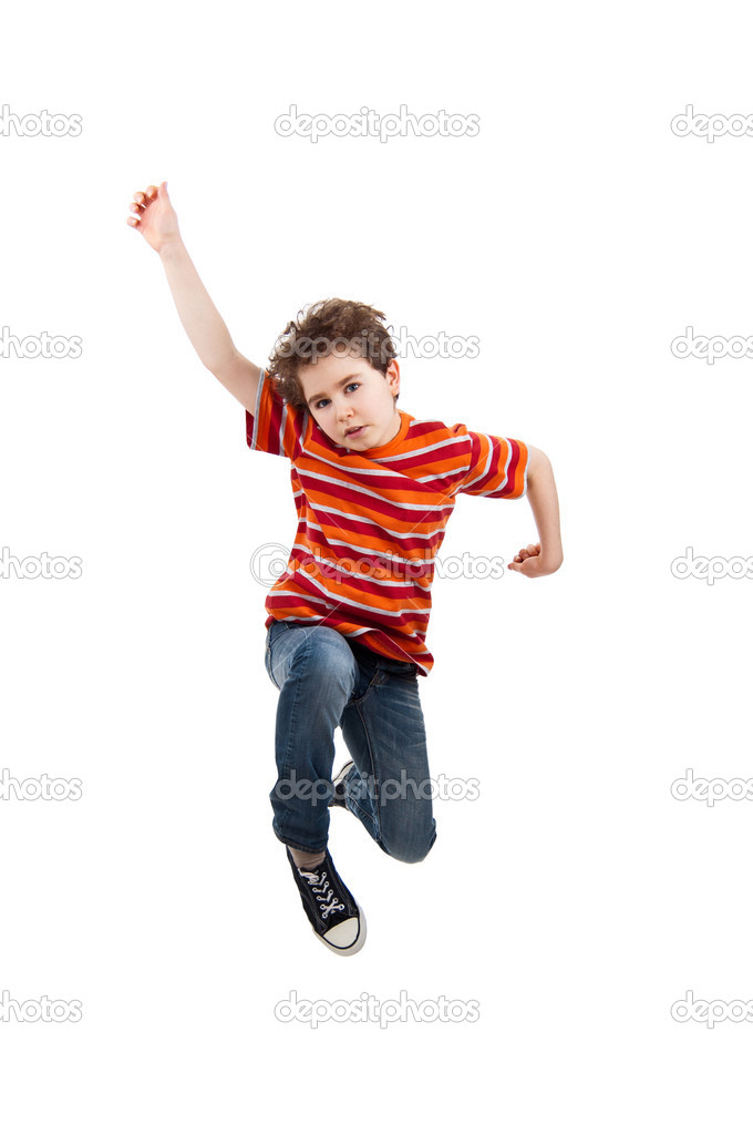 Boy jumping Stock Photo by ©gbh007 32913379