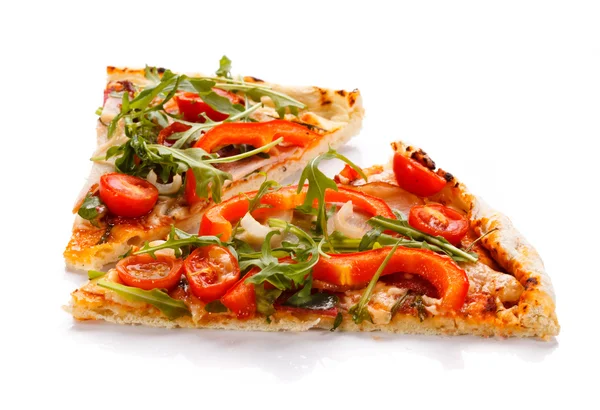 Two pieces of Pizza Stock Photo by ©gbh007 50529573