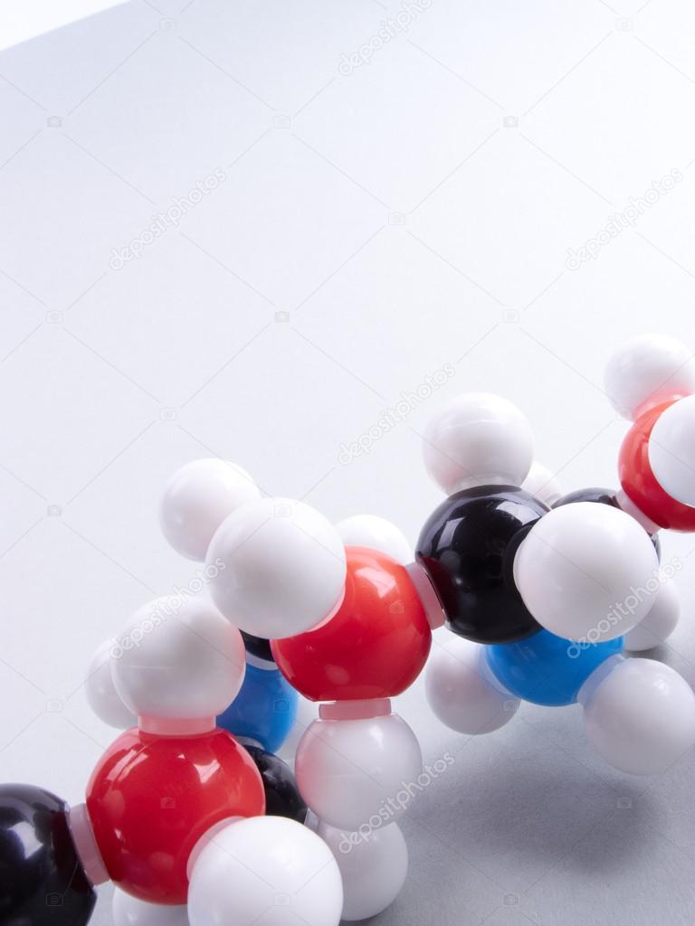 Molecular model from color plastic Stock Photo by ©strelok 23154016