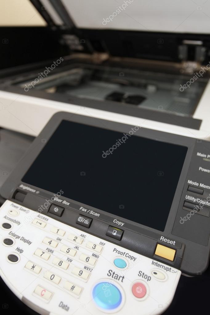 Keyboard buttons of the laser copier ⬇ Stock Photo, Image by ...