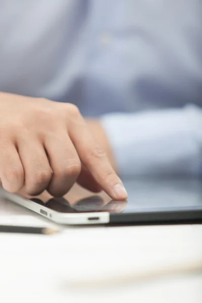 Using digital tablet — Stock Photo © Rangizzz #24466771