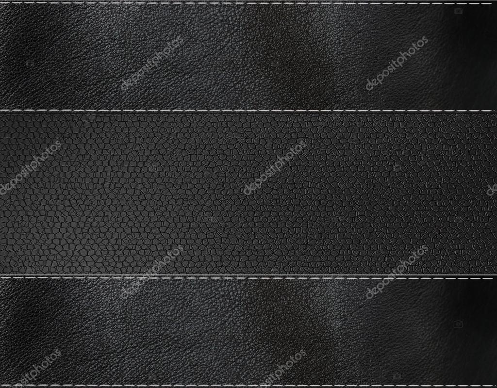 Black leather background — Stock Photo © alga38 #23559473
