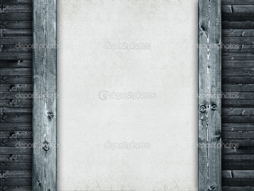 Template - handmade paper sheet on wood background Stock Photo by ...