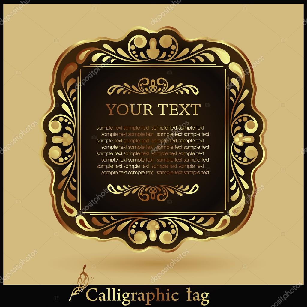 Gold Tag Stock Vector Image by ©OlleVita #29447649