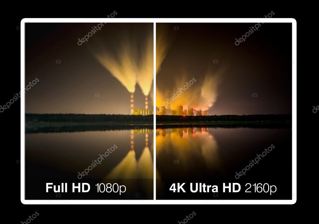 4K television display — Stock Photo © REDPIXEL #41043439