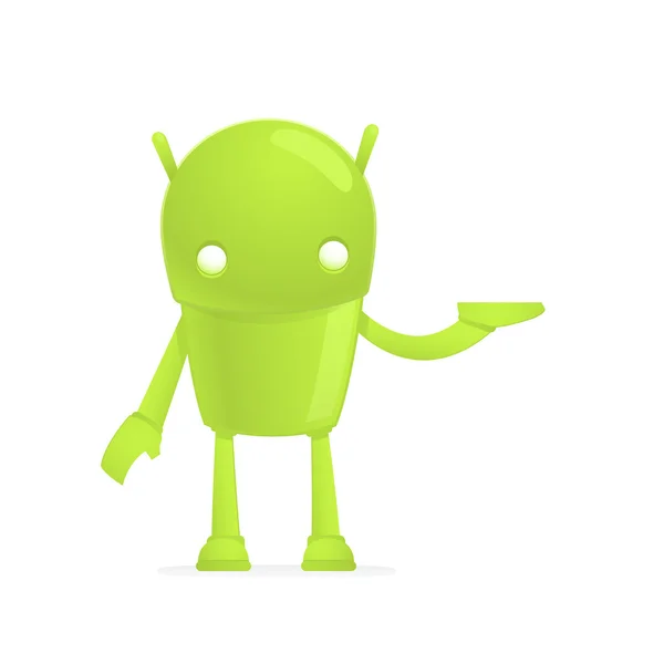 Funny cartoon android Stock Vector Image by ©artenot #19785513