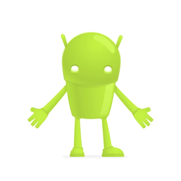 Funny cartoon android Stock Vector Image by ©artenot #19785513