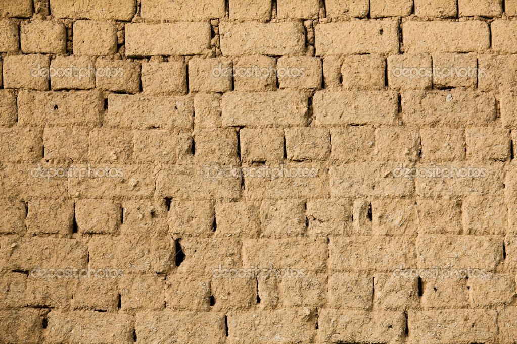The clay wall for background. — Stock Photo © Petkov #44990809