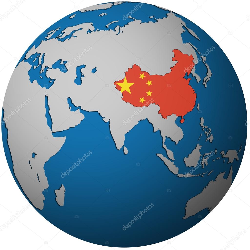China on globe map | China on globe map — Stock Photo © michal812 #25716313