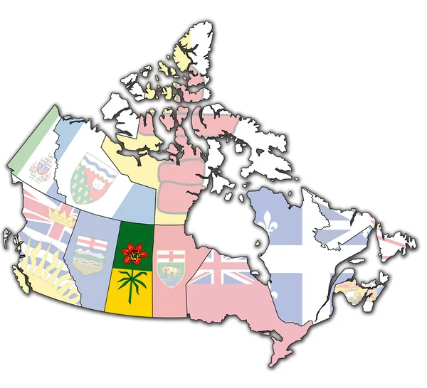 Fotos de Canada map states, Imagens de Canada map states sem royalties ...