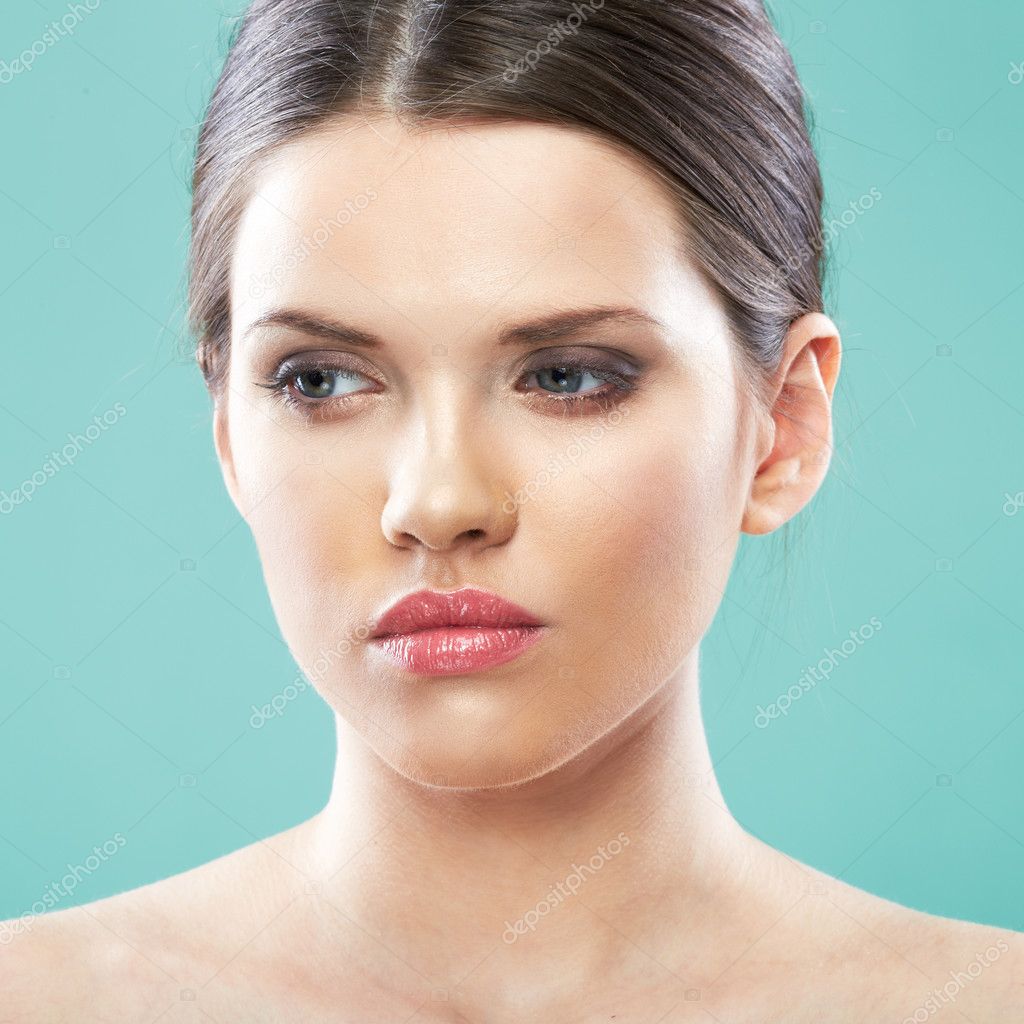 Female face — Stock Photo © sheftsoff #34468737