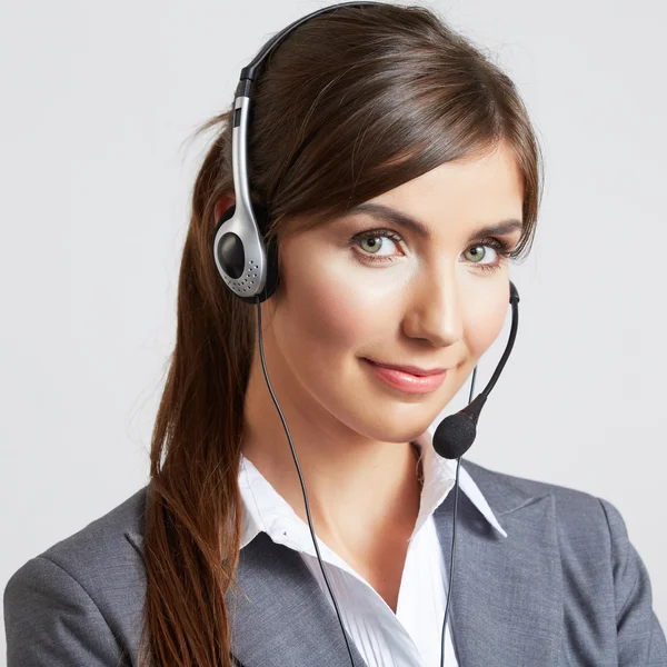 Call center operator Stock Photo by ©sheftsoff 37944611