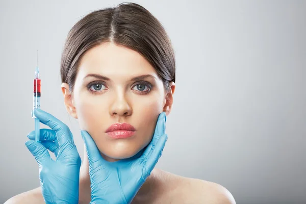 Woman face surgery Stock Photos, Royalty Free Woman face surgery Images ...