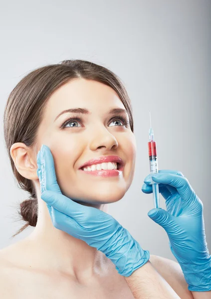 Beauty Woman face surgery Stock Photo by ©sheftsoff 39788501