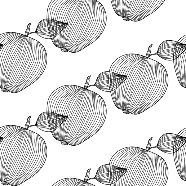 Apples structure Vector Art Stock Images | Depositphotos