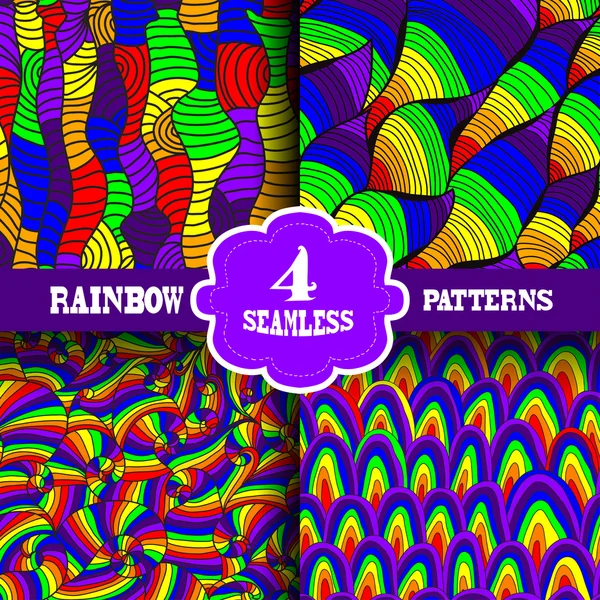 Seamless patterns set — Stock Vector © Chantall #49131011