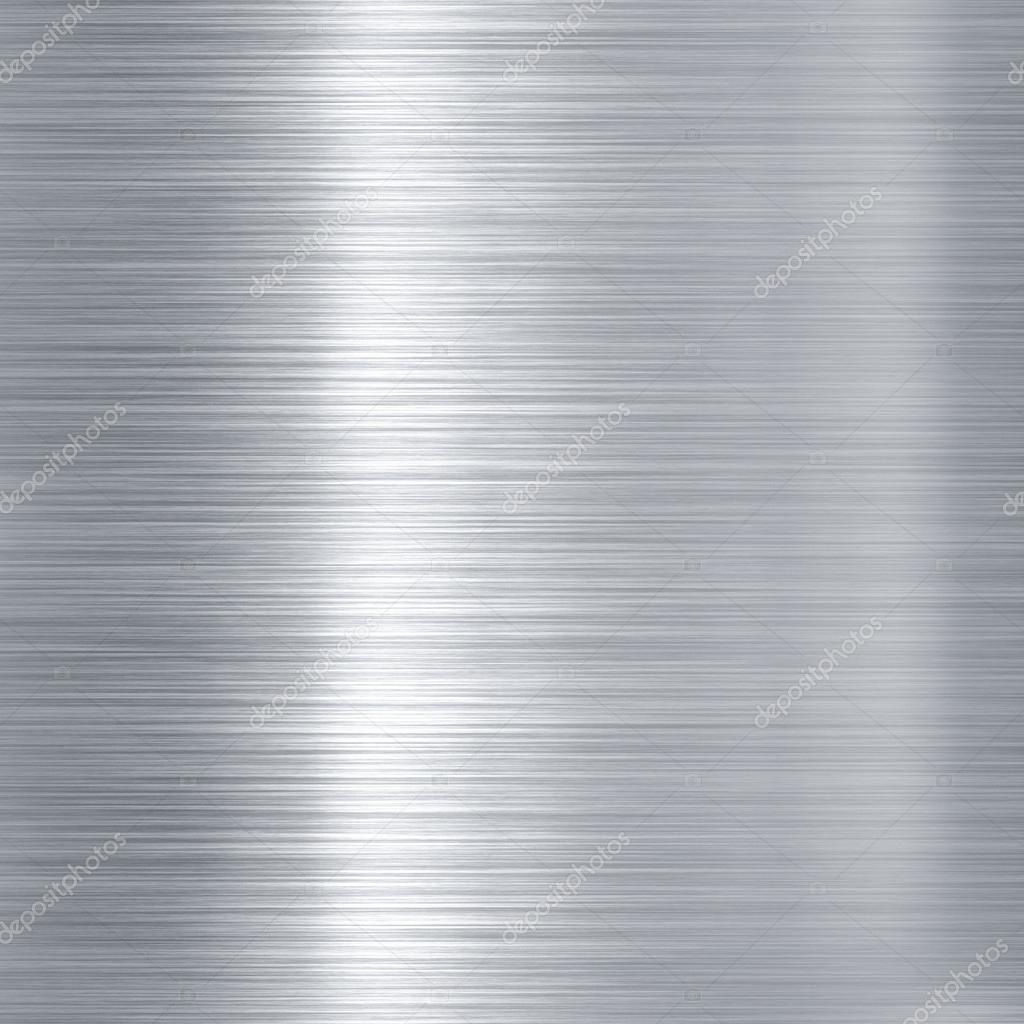 Brushed steel metallic plate — Stock Photo © olechowski #24345329