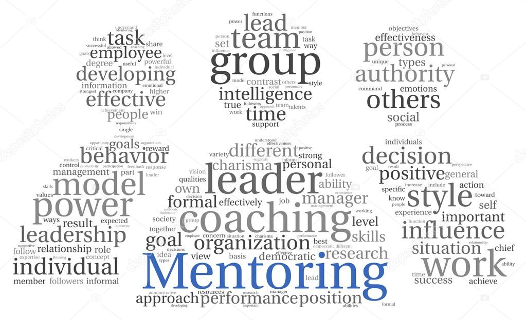 Mentoring concept in word tag cloud Stock Photo by ©olechowski 25551653