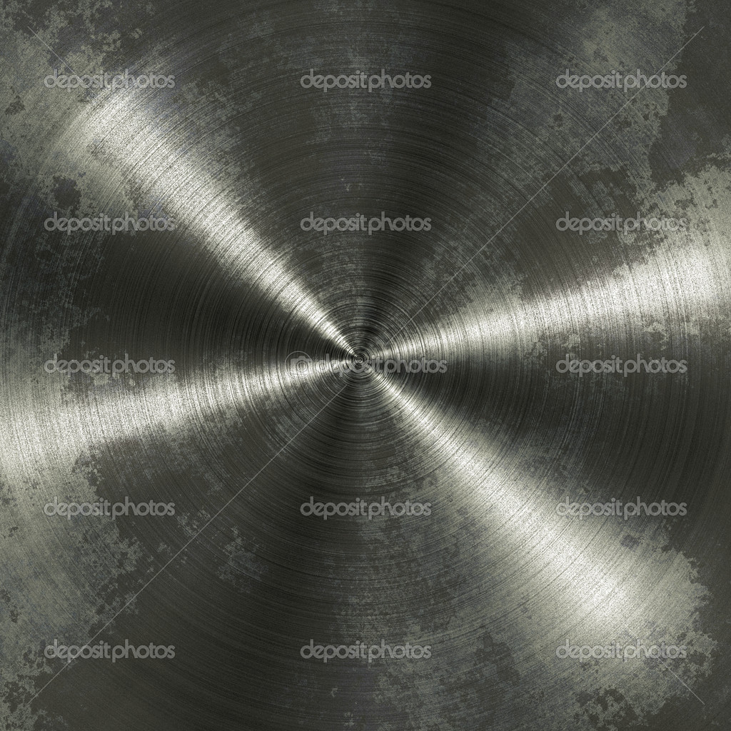 Brushed metal plate circular Stock Photo by ©olechowski 25551673