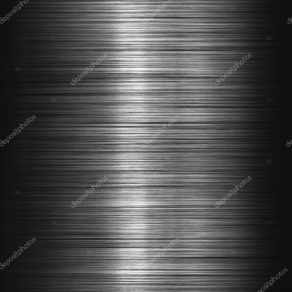 Brushed steel metallic plate — Stock Photo © olechowski #26401323