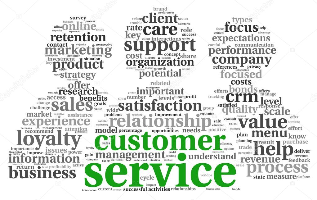 Customer service concept — Stock Photo © olechowski #32385739