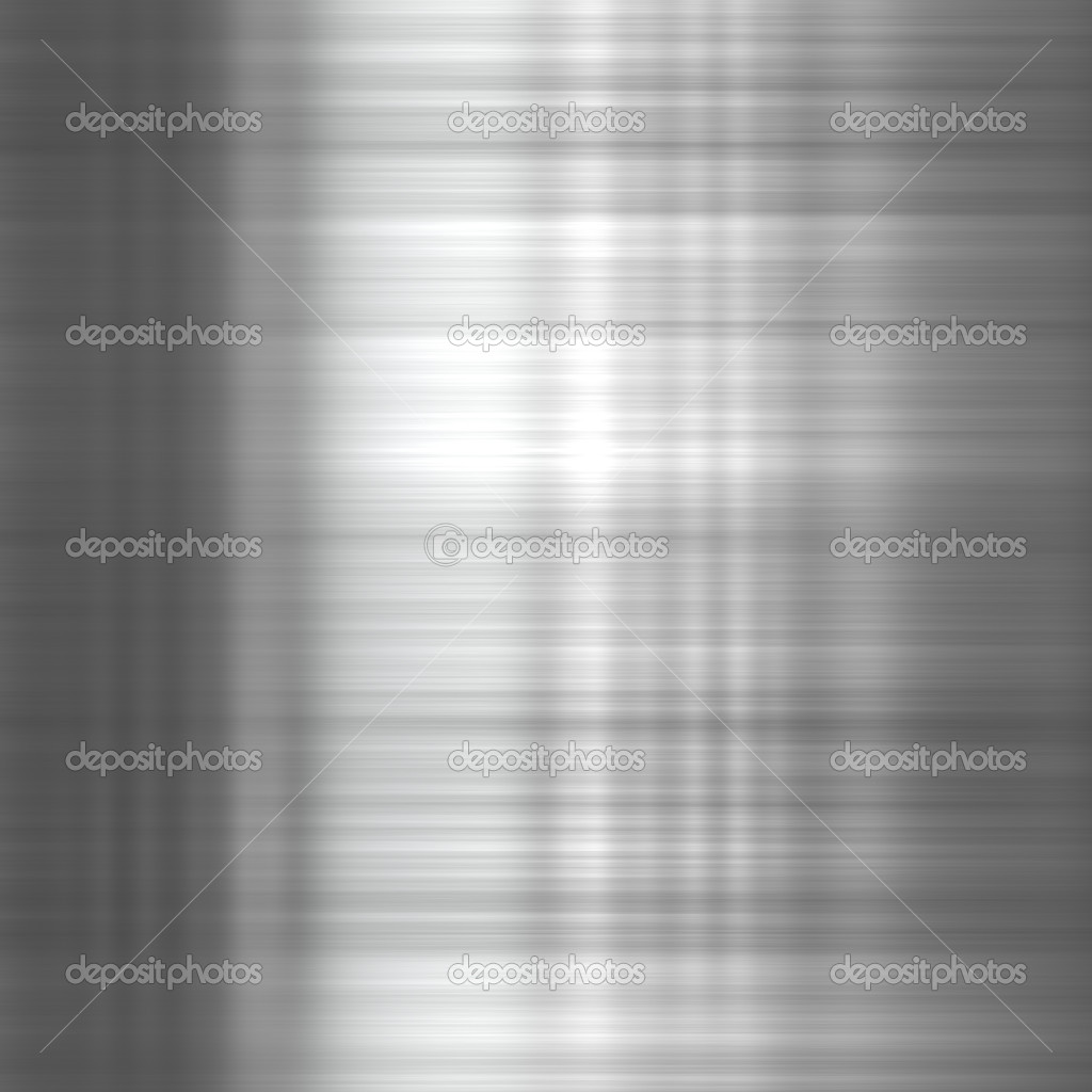 Brushed steel metallic plate — Stock Photo © olechowski #36064987