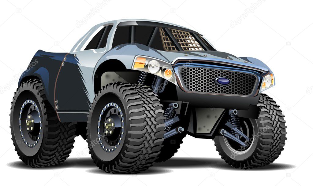 Vector Cartoon Buggy — Stock Vector © mechanik #13457124