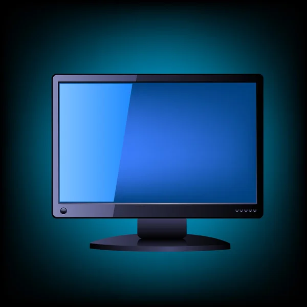 Vector lcd monitor Stock Vector Image by ©pokomeda #27081691