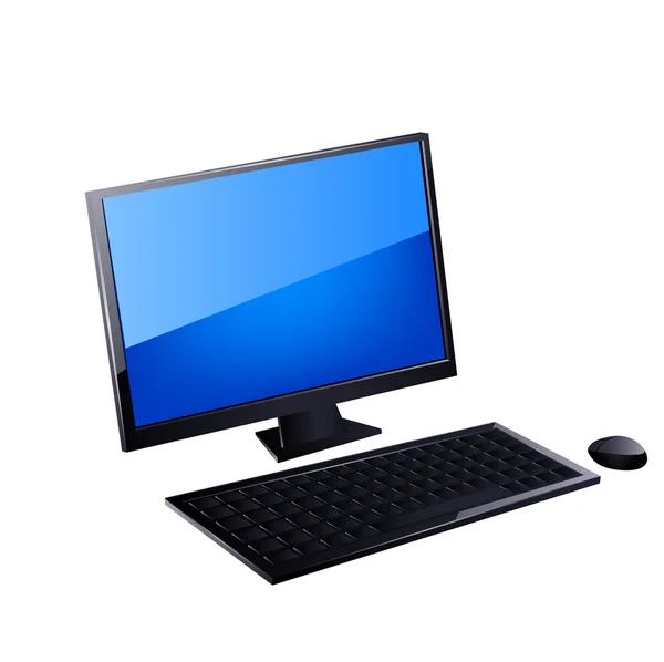 Computer vector. Vector Stock Vector Image by ©pokomeda #27557199