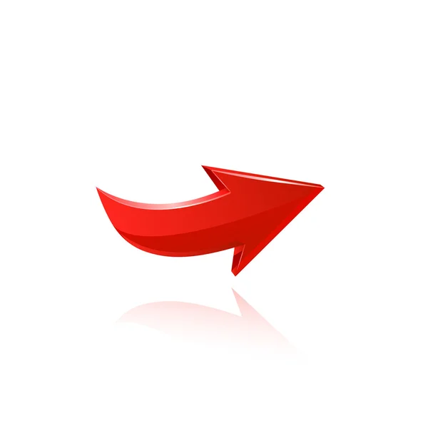 Red arrow. Vector Stock Vector Image by ©pokomeda #26977381
