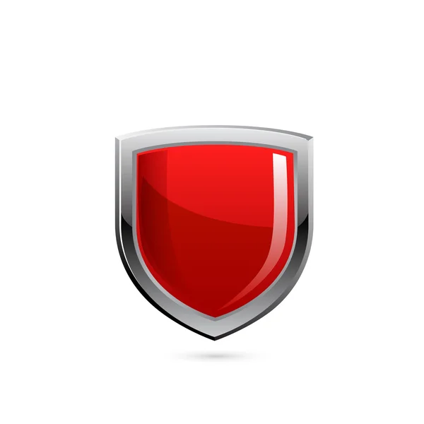 Red Shield Vector Logo