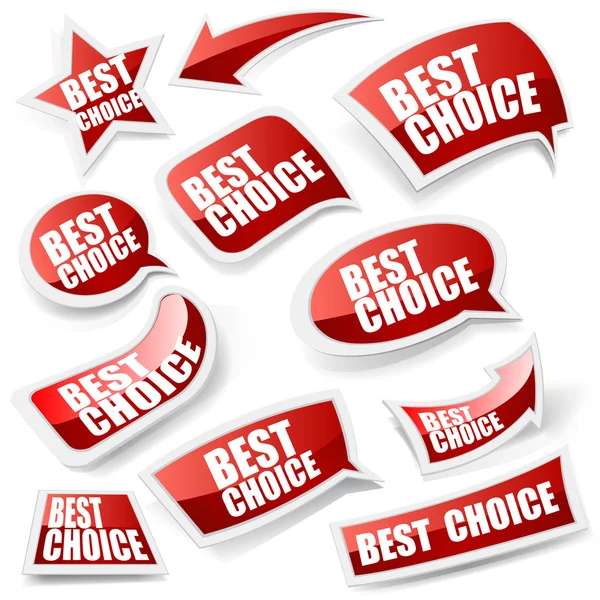 Stickers set Vector Art Stock Images | Depositphotos