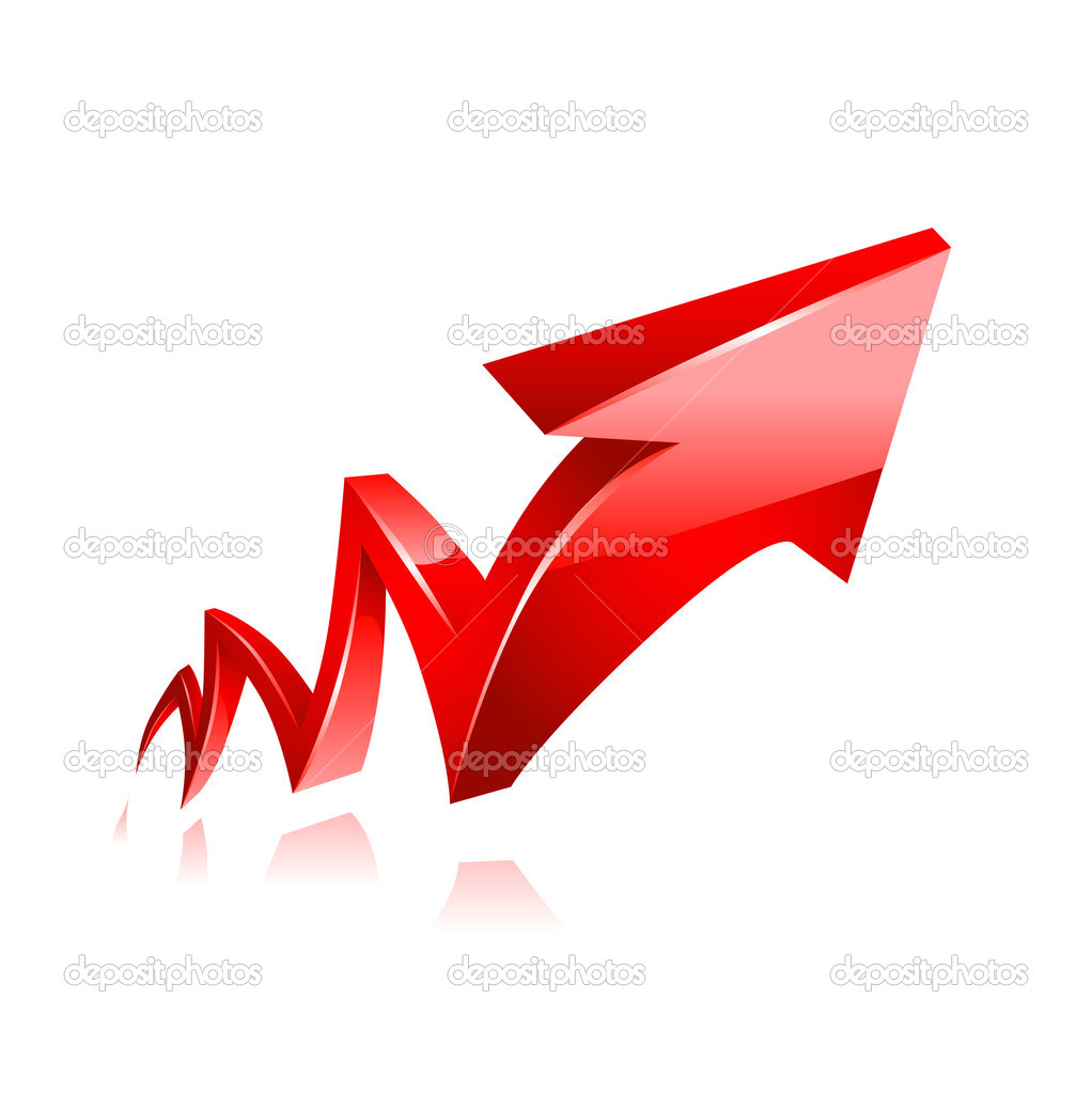 Red arrow. Vector Stock Vector by ©pokomeda 26977319